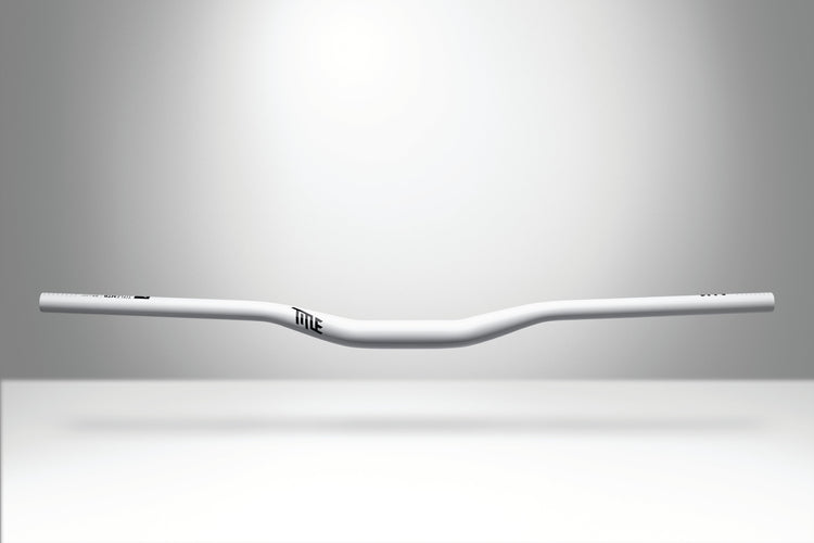 AH1 31.8 White Upcycled Handlebars | TITLE MTB – Title MTB